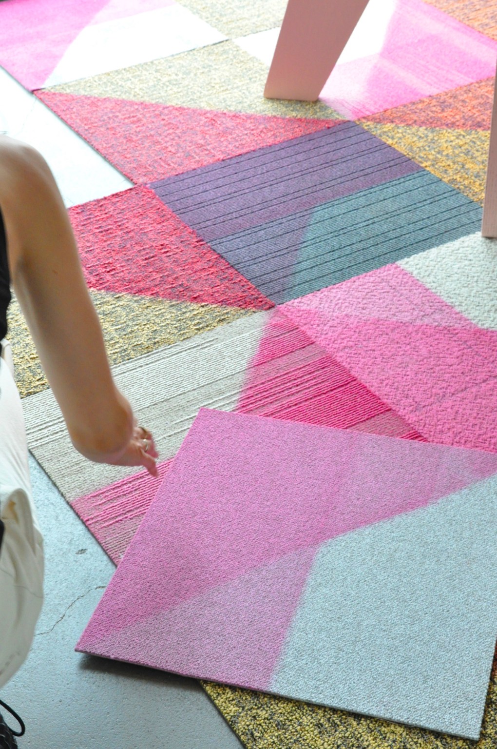 These Colorful Floor Tiles by RENS and Desso Will Brighten Up Any ...