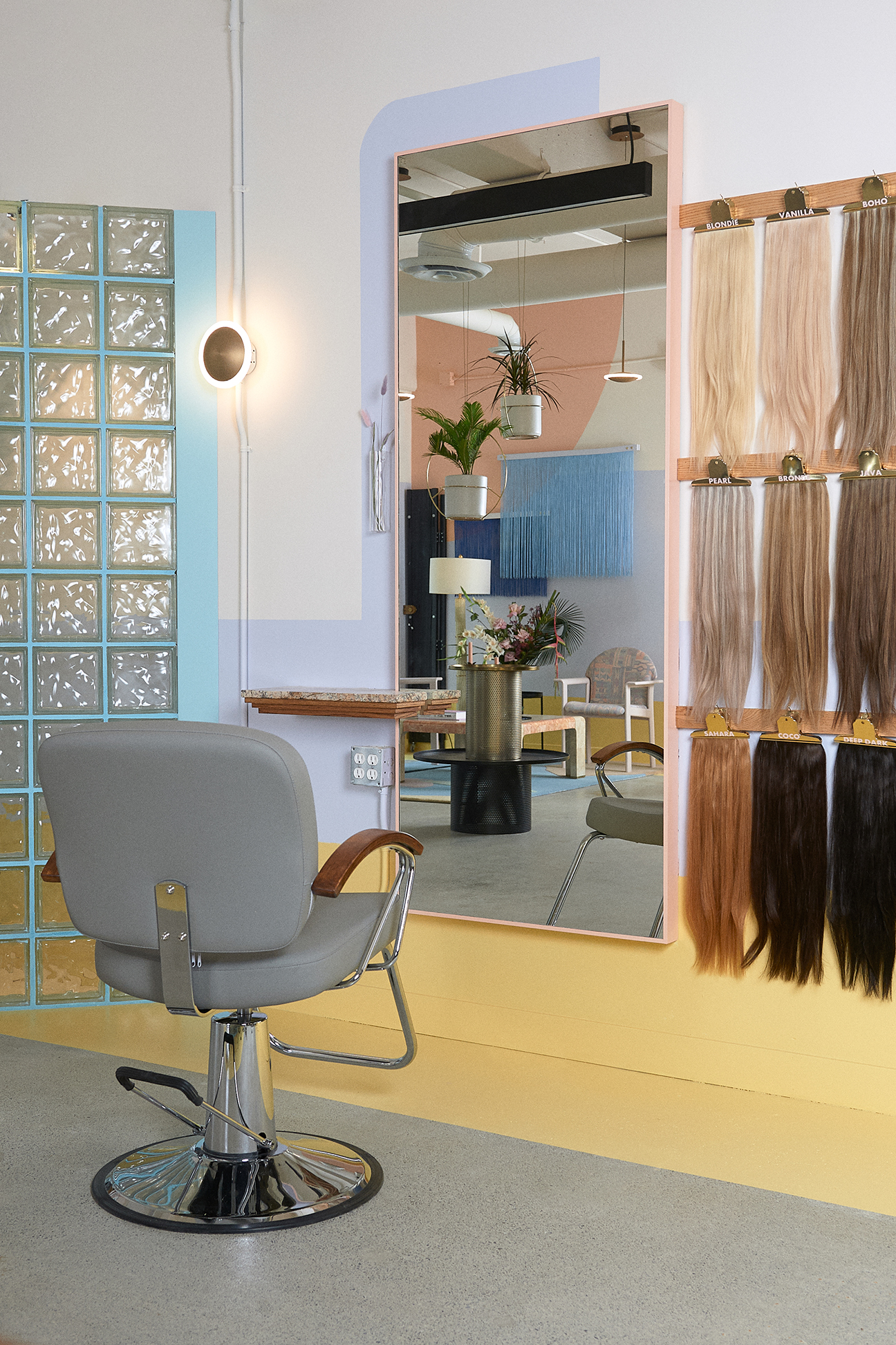 The QALI Hair Salon in Vancouver Is Inspired by All Things 1980