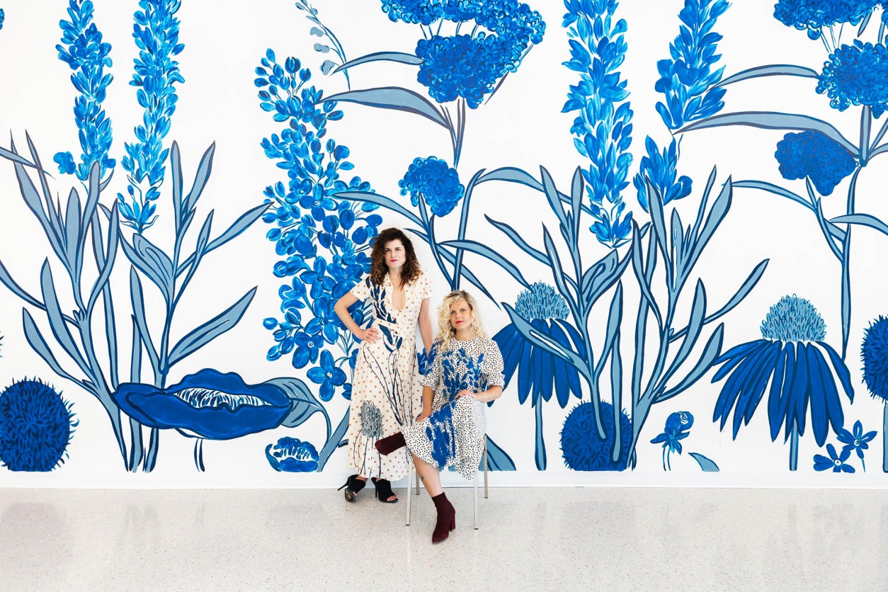 How She She Wallpaper Made a Business Out of Drawing on Walls