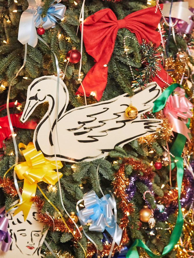Luke Edward Hall’s Christmas Tree Is Peak Maximalism