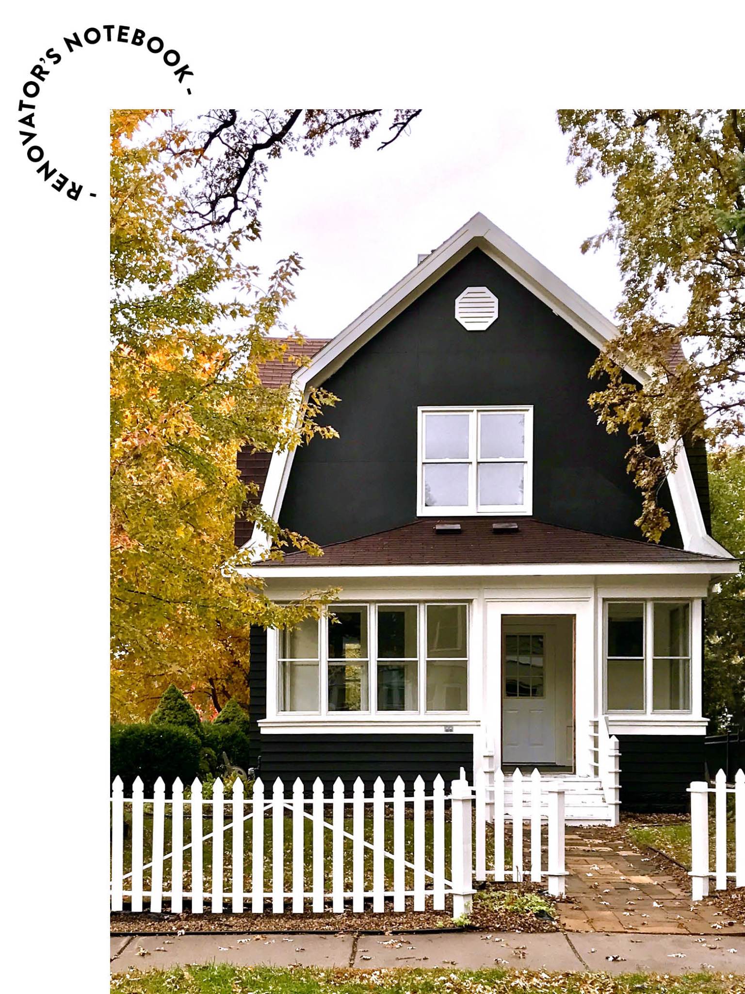 In This Exterior Home Remodel, Painting the Fence Cost as Much as the ...