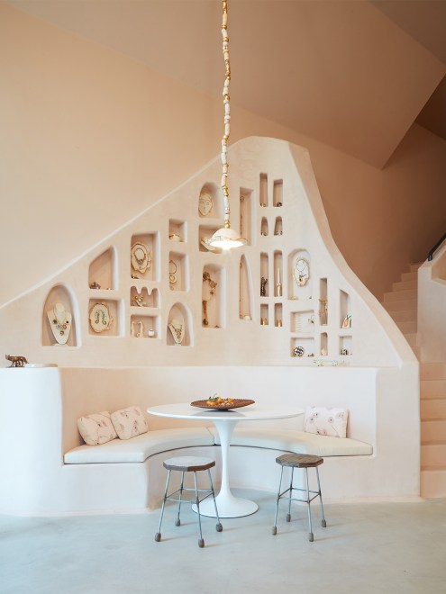 Recessed Wall Shelves Are the New Built-In Bookcases