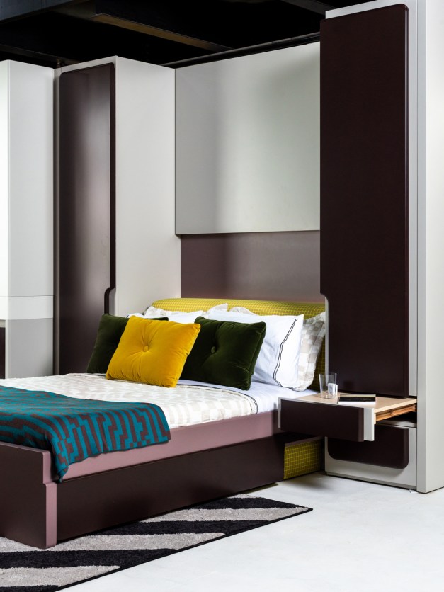 This Colorblocked Micro Apartment Makes the Most of 190 Square Feet