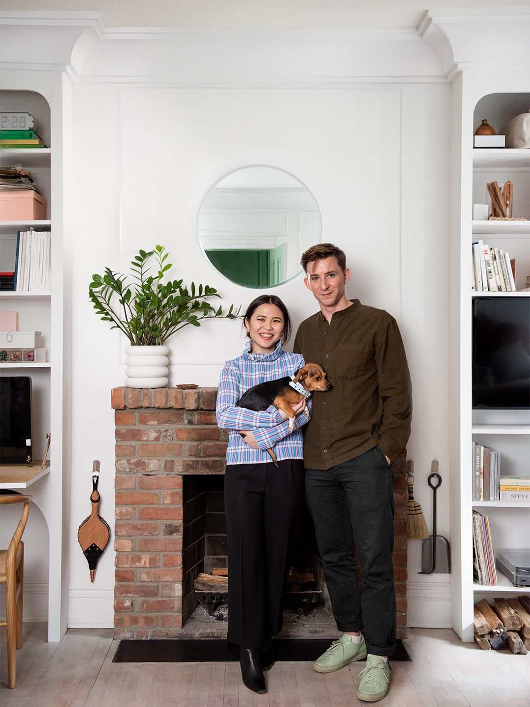 How a Couple Created Storage Space from Scratch in Their Brooklyn Apartment