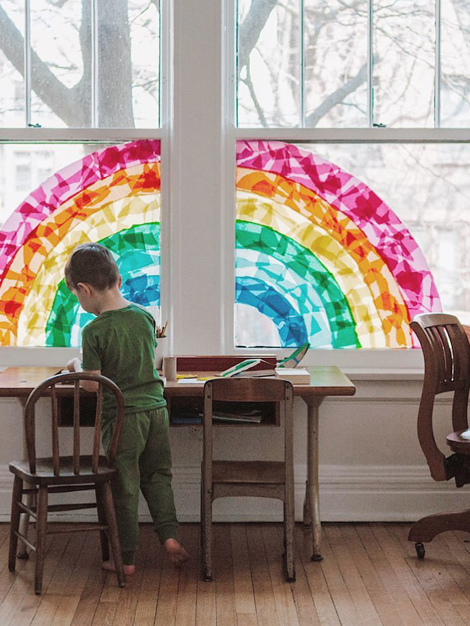 Why Everyone's Putting Rainbows in Their Windows