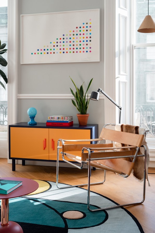 The Kitchen Cabinets in This Edinburgh Apartment Were Inspired by a Sock
