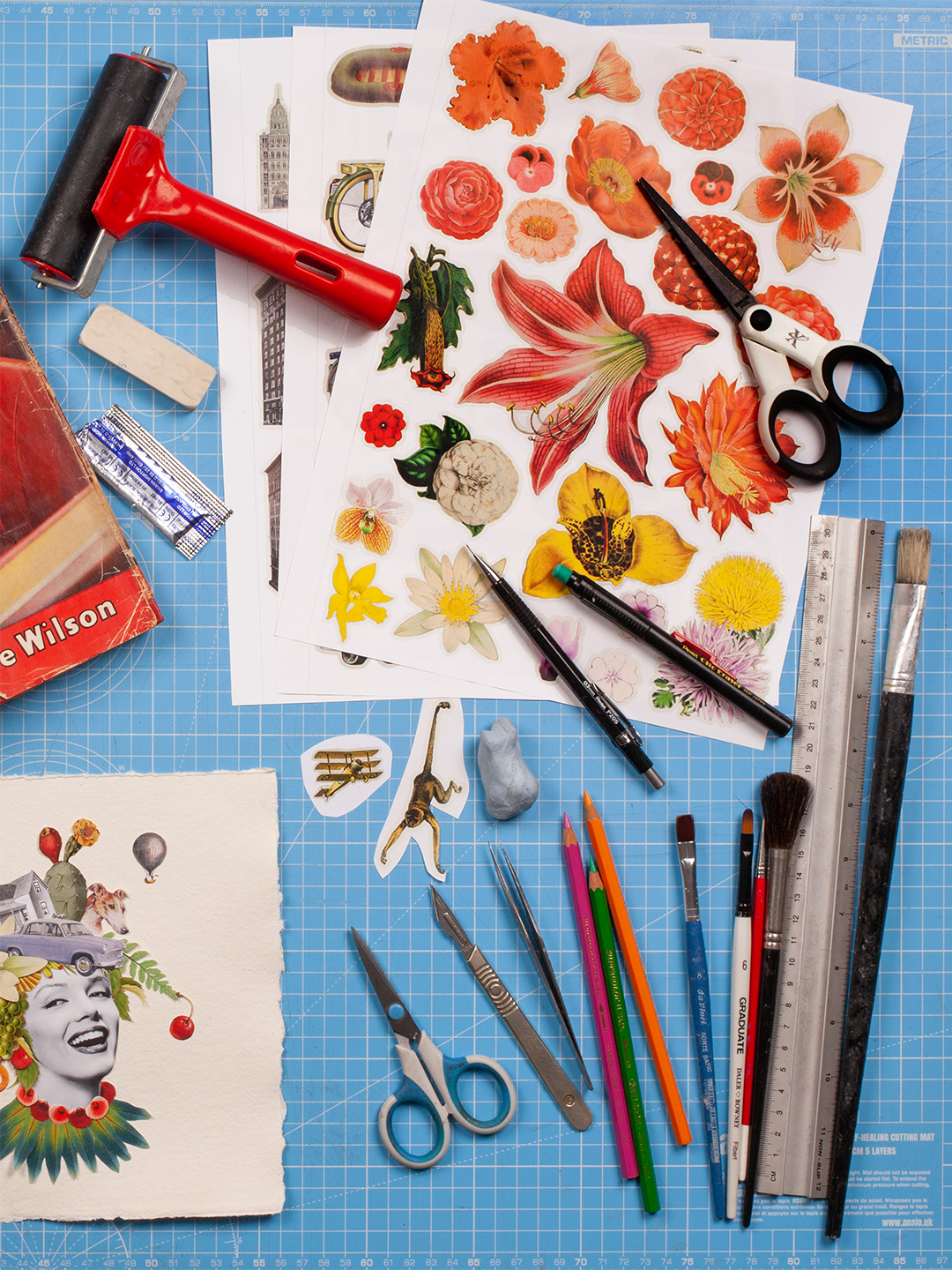 How to Make a Collage, According to Artist Maria Rivans