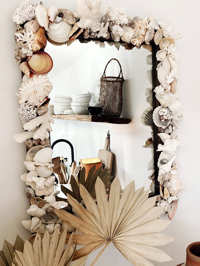 Jeremiah Brent’s Shell Mirror DIY Is Surprisingly Easy