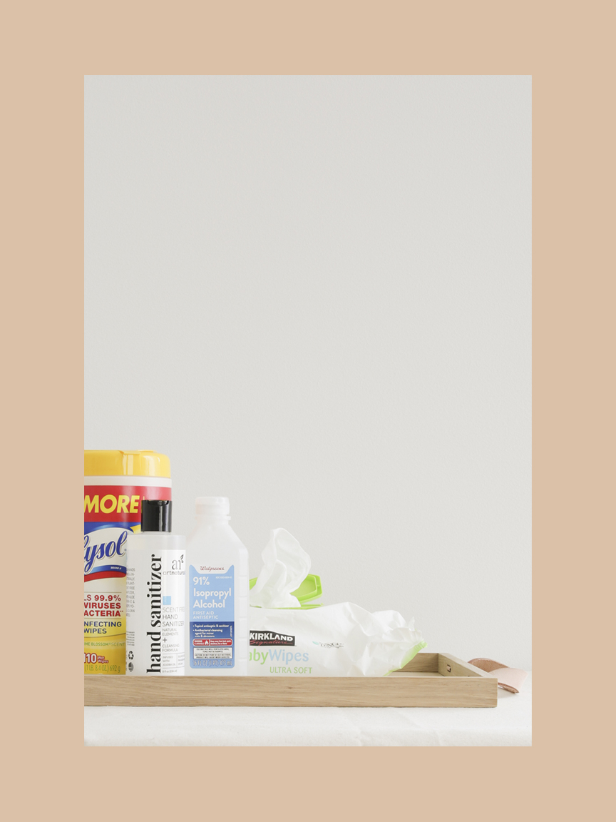 How to Make a Home Sanitization Station