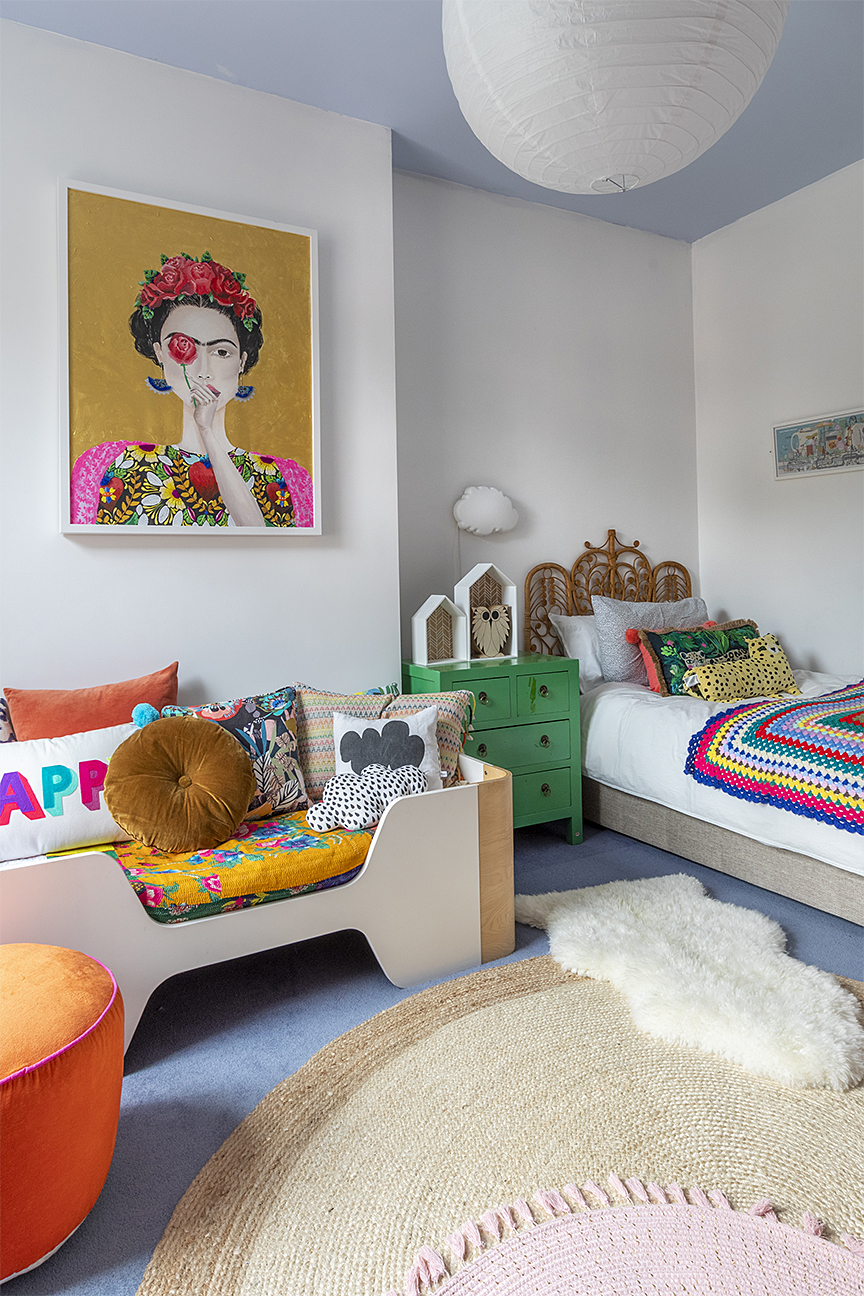 How This Graphic Designer Brought Her Kids' Rooms to Life