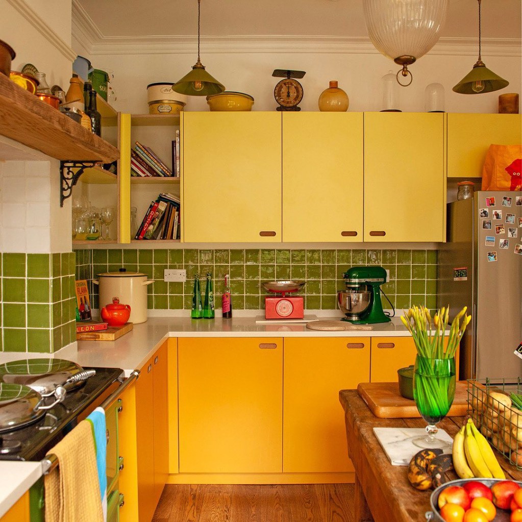Sophia Cook’s Kitchen Kitchen Renovation Was Inspired By Zesty Hues