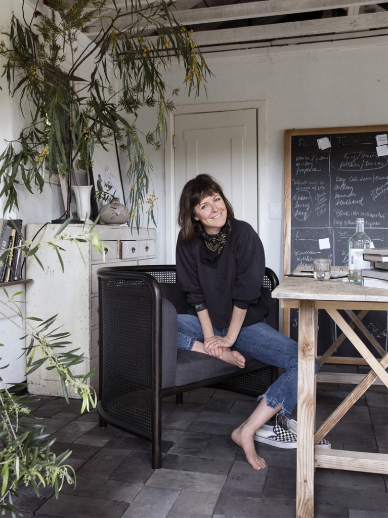 The Concrete Coating Leanne Ford Used to Hide Her Sad Shower Tiles