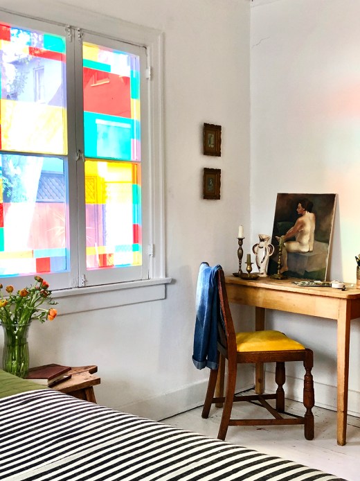 How to DIY Stained Glass Windows in 3 Steps