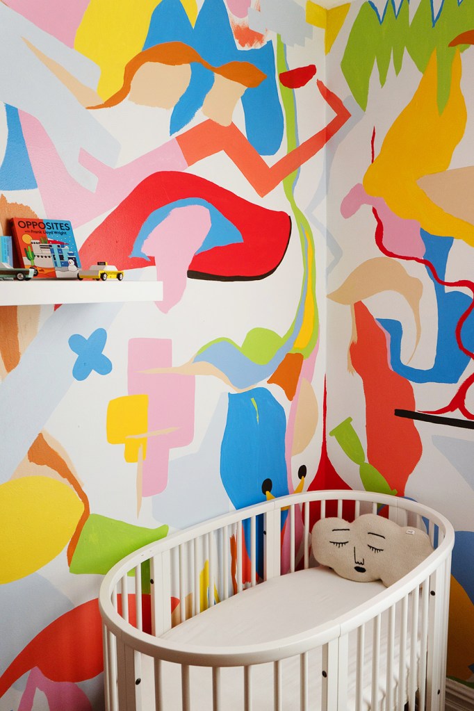 A $228 Anthropologie Mural Creates a Jewel Box Effect in This Jaipur ...