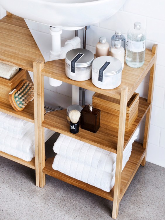 6 Under-Sink Storage Ideas That Will Bring Peace to Your Bathroom