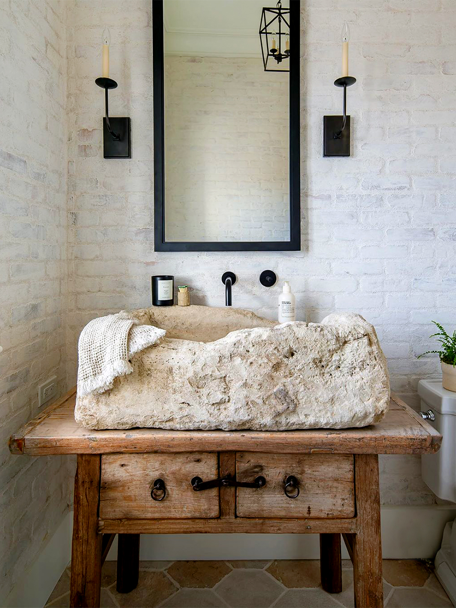 Rustic Bathroom Sink Ideas