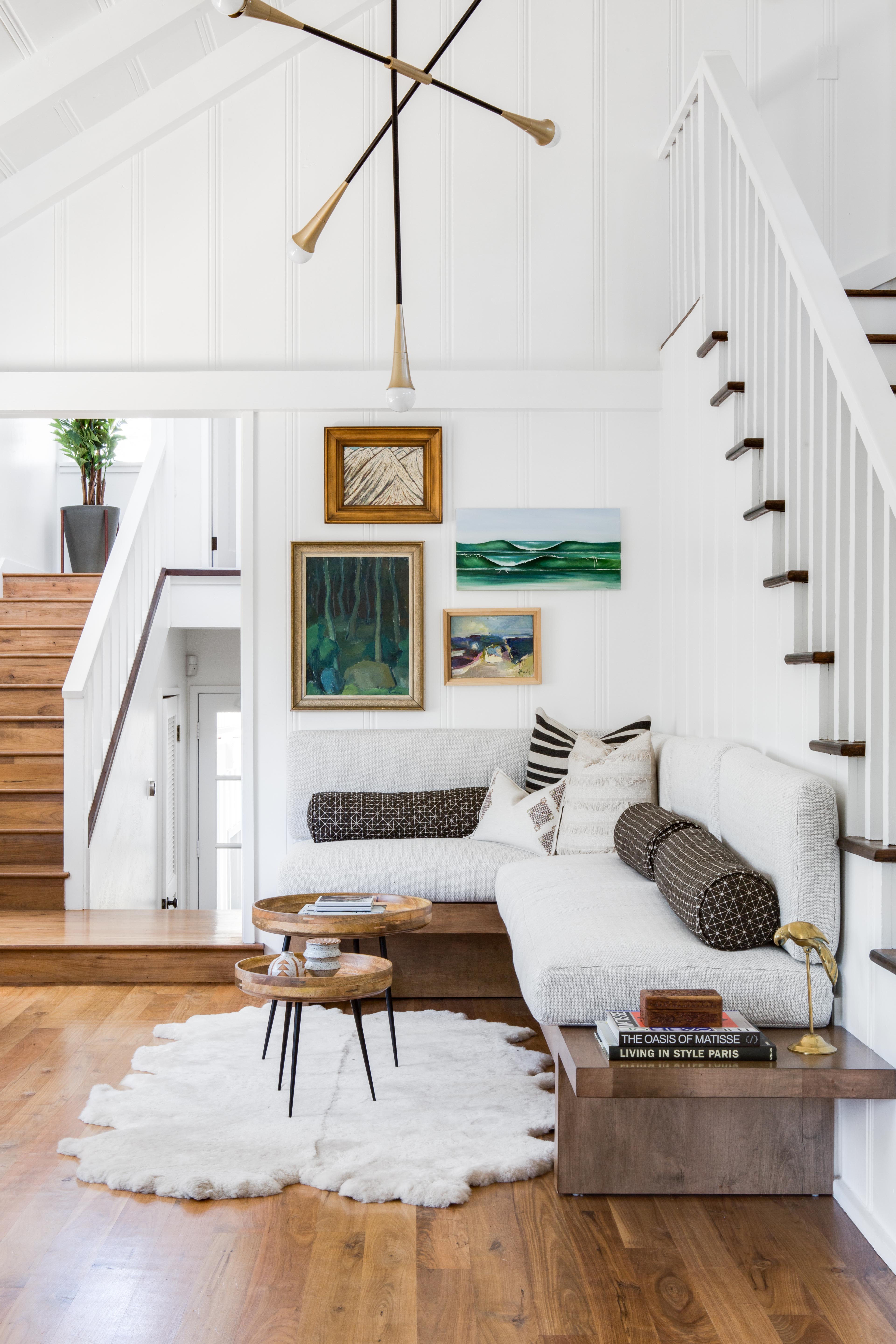 Jen Samson Design Laguna Beach Home Tour - Built In Living Room Ideas