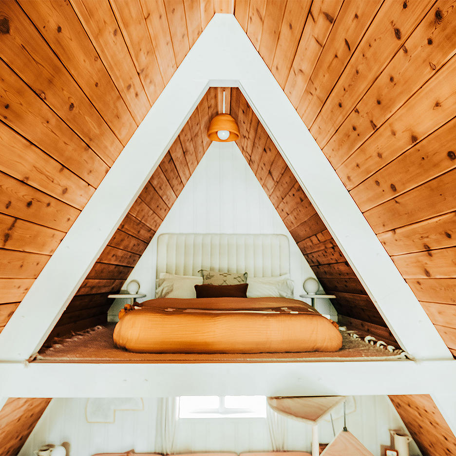 This A-Frame Movie Loft Is the Perfect Place to Cozy Up in Winter