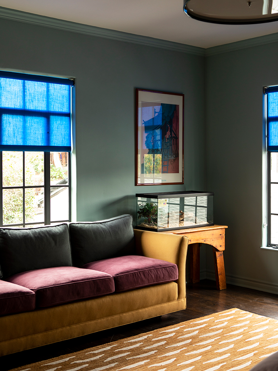 These 4 Rooms With Colored Window Shades Will Convince You to Try the Trend