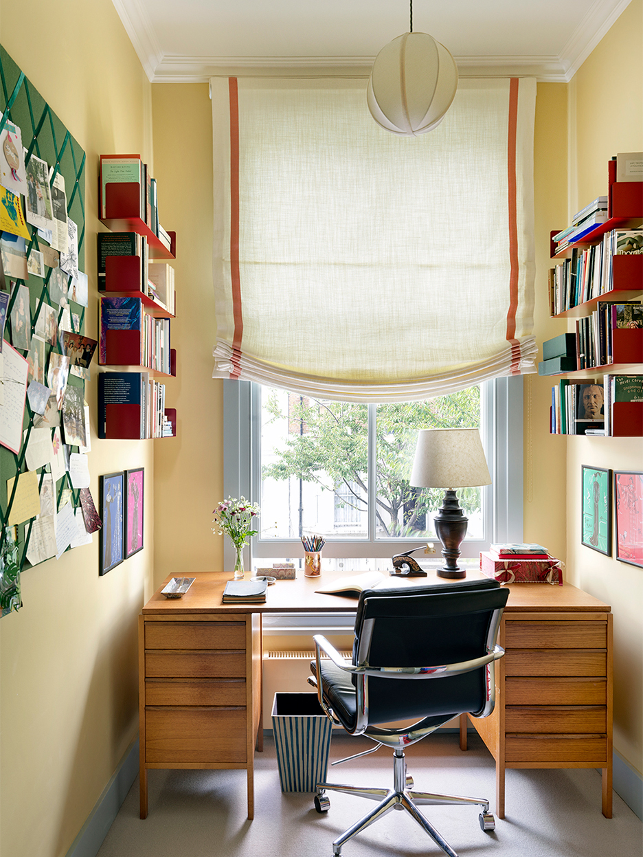 These 4 Rooms With Colored Window Shades Will Convince You to Try the Trend