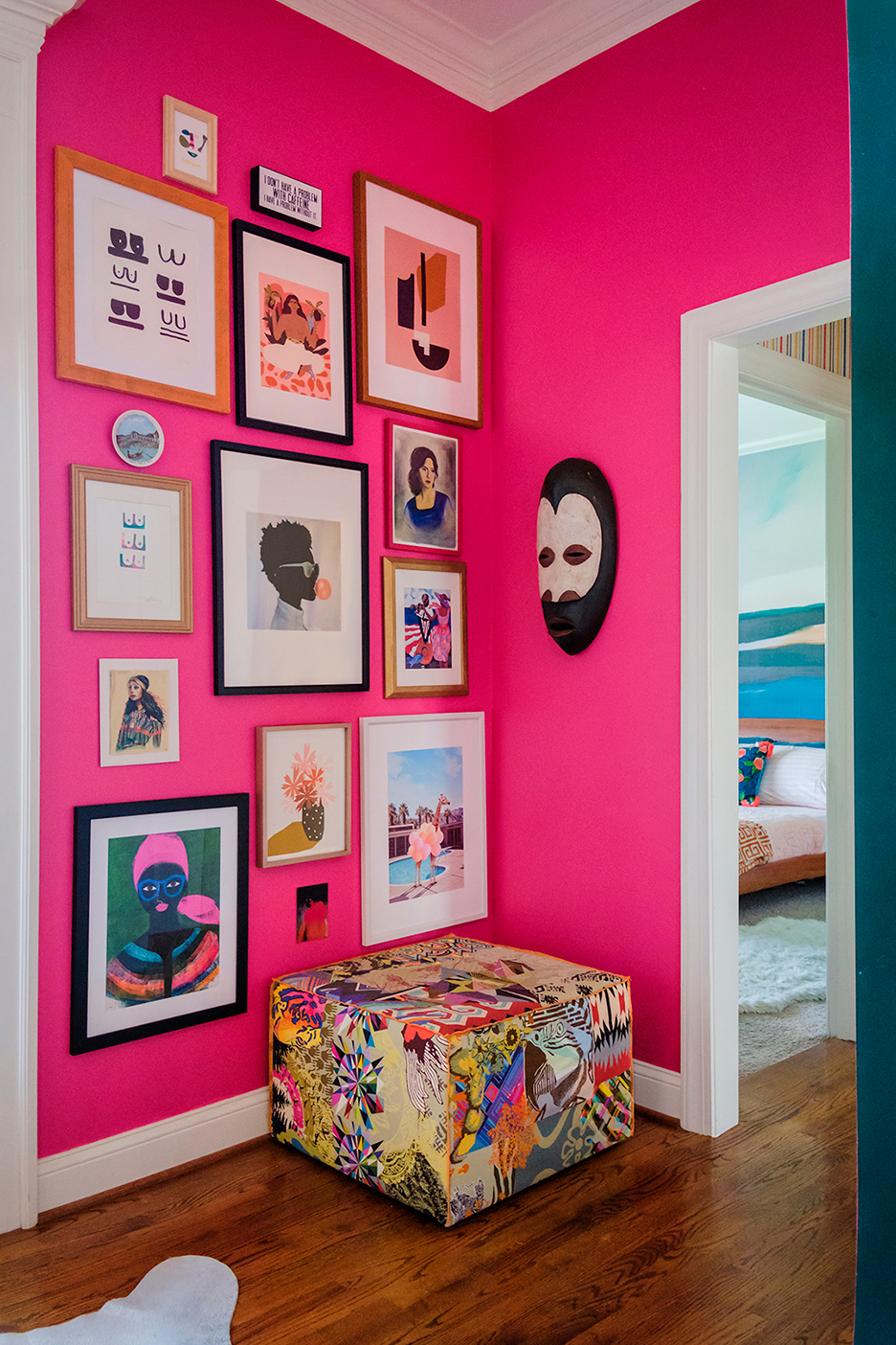 In Blogger Stacey-Ann Blake’s Prismatic Home in Fayetteville, North ...