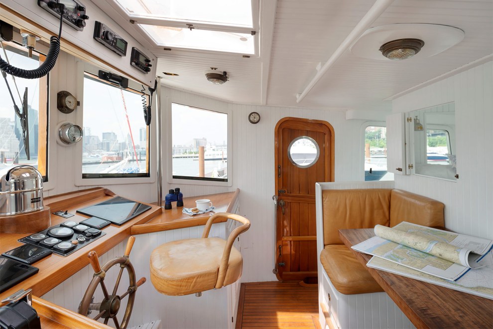 This Brooklyn Tugboat Renovation Gave One Family a Traveling Vacation Home