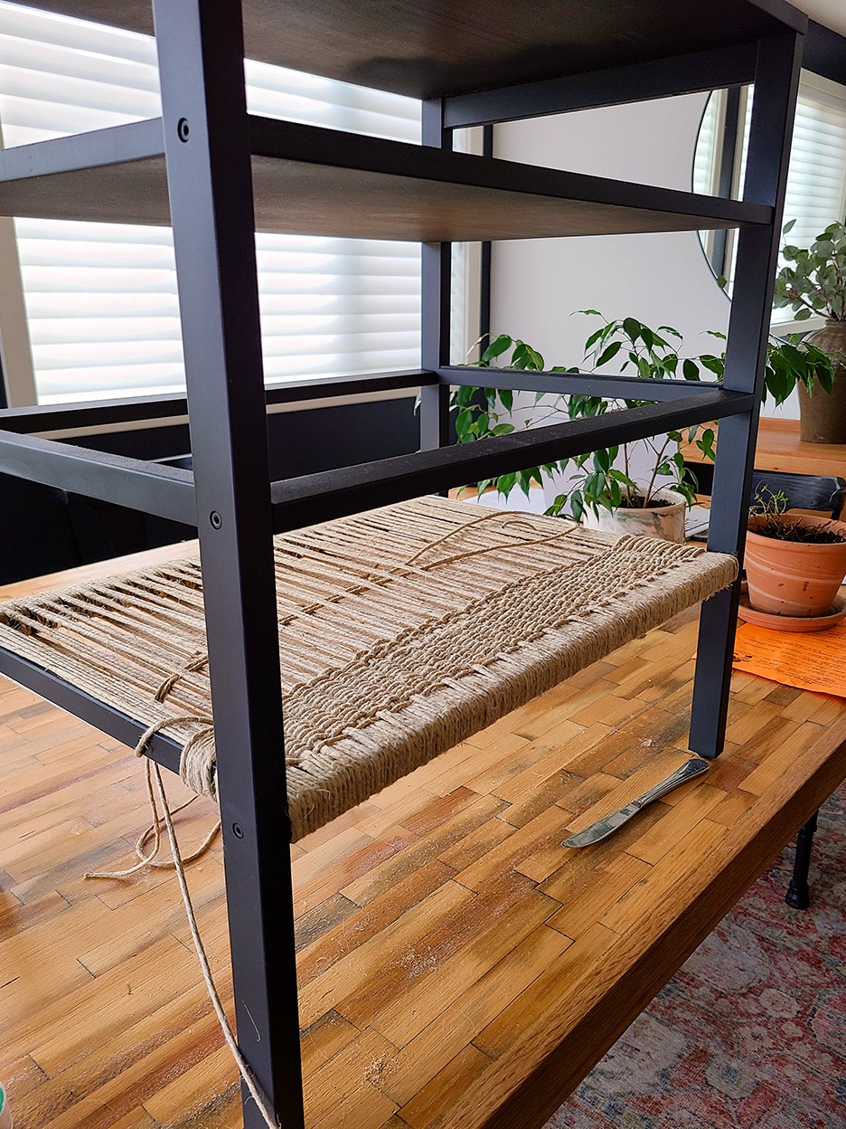 Your Weaving Skills Only Have to Be Basic to Pull Off This IKEA Bedroom Hack