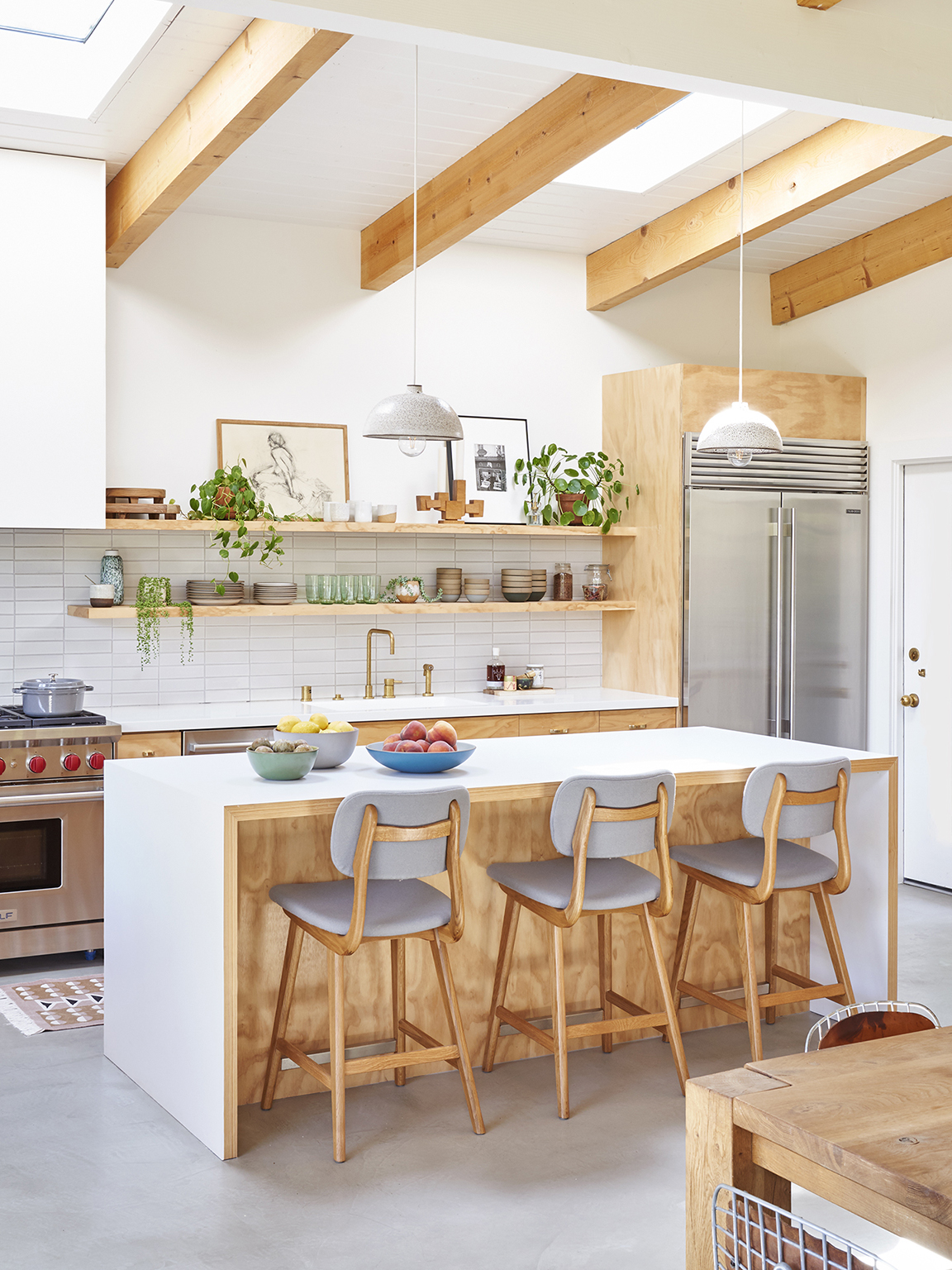 This Kitchen Feature Revolutionized Cleanup for a Family of 4