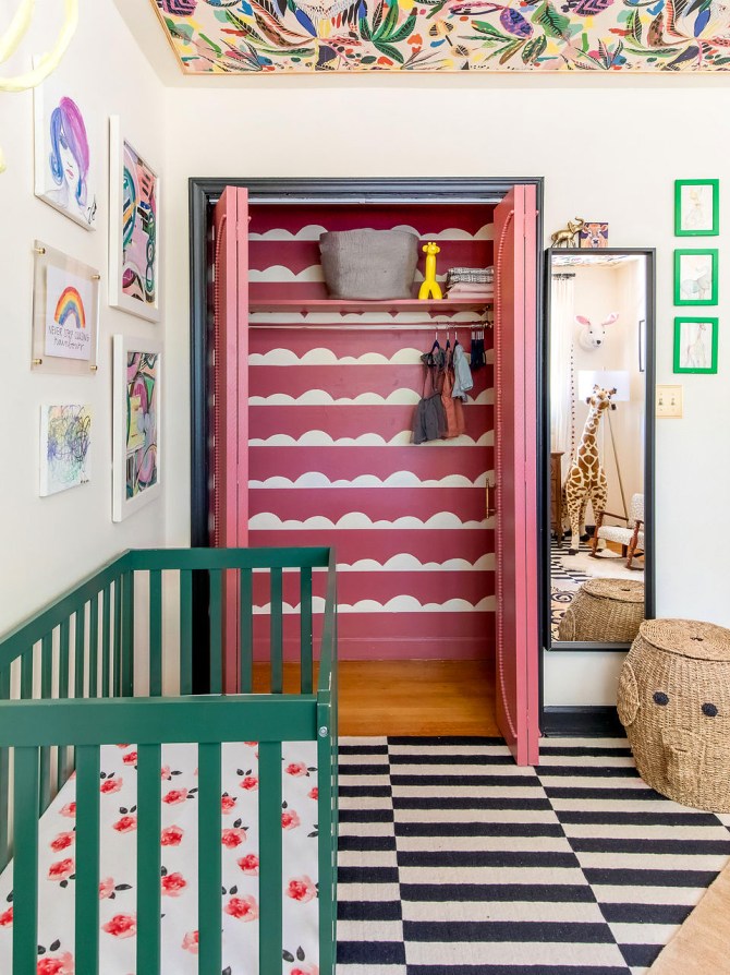 10 Ways to Make Your Kids’ Closet More Than Just a White Box