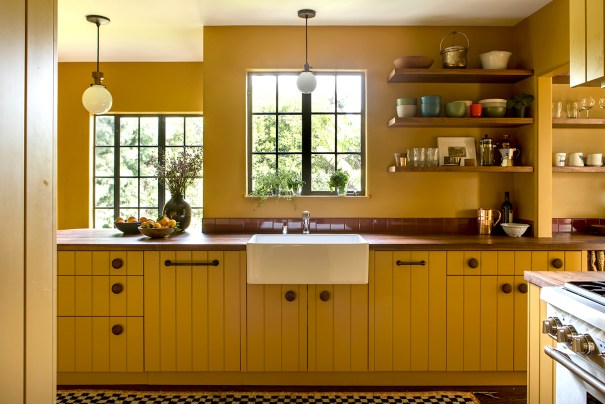 8 Colorful Kitchens That Celebrate a Single Hue