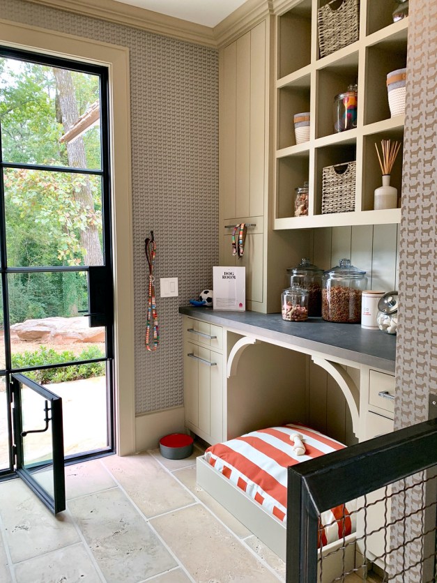 The Most Stylish Pet Door You’ll Ever See (No Plastic Flap In Sight)