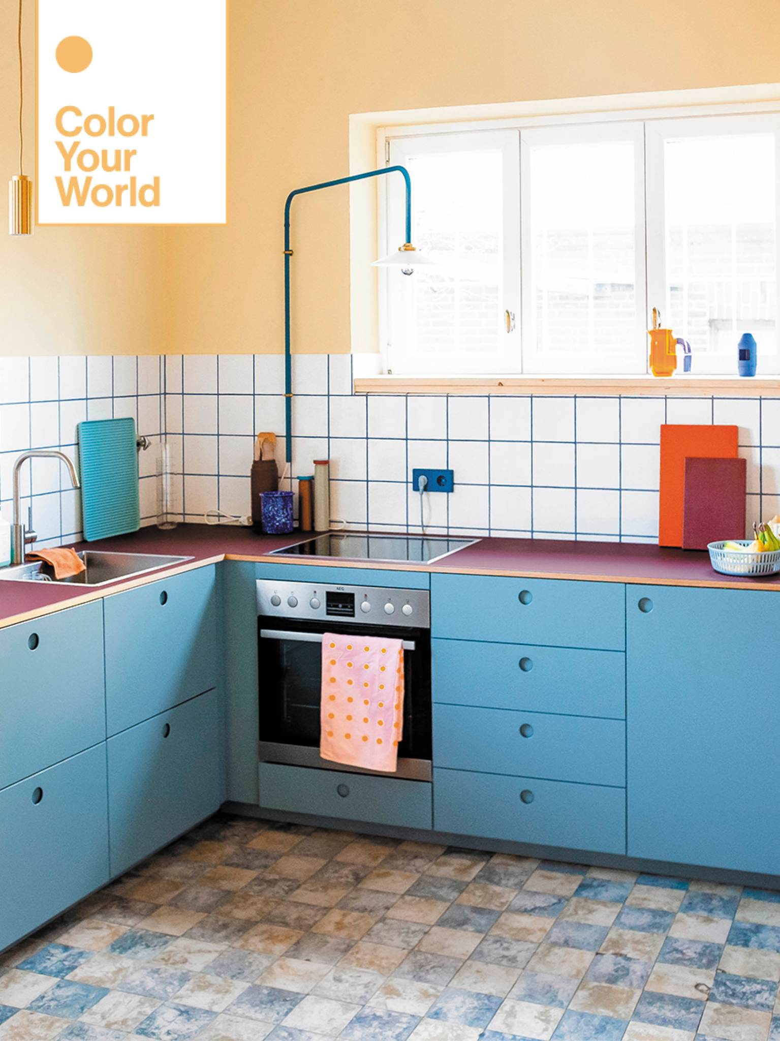 This German Couple’s Rental Renovations Go All-In on Color