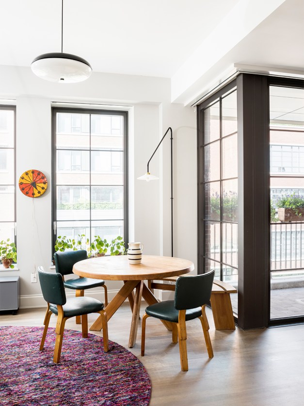 This Single Dad’s NYC Apartment is Built Around Mess Prevention