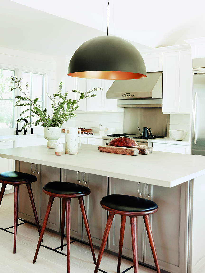 Painted Brown Kitchen Cabinets Are Finally Getting Their Moment
