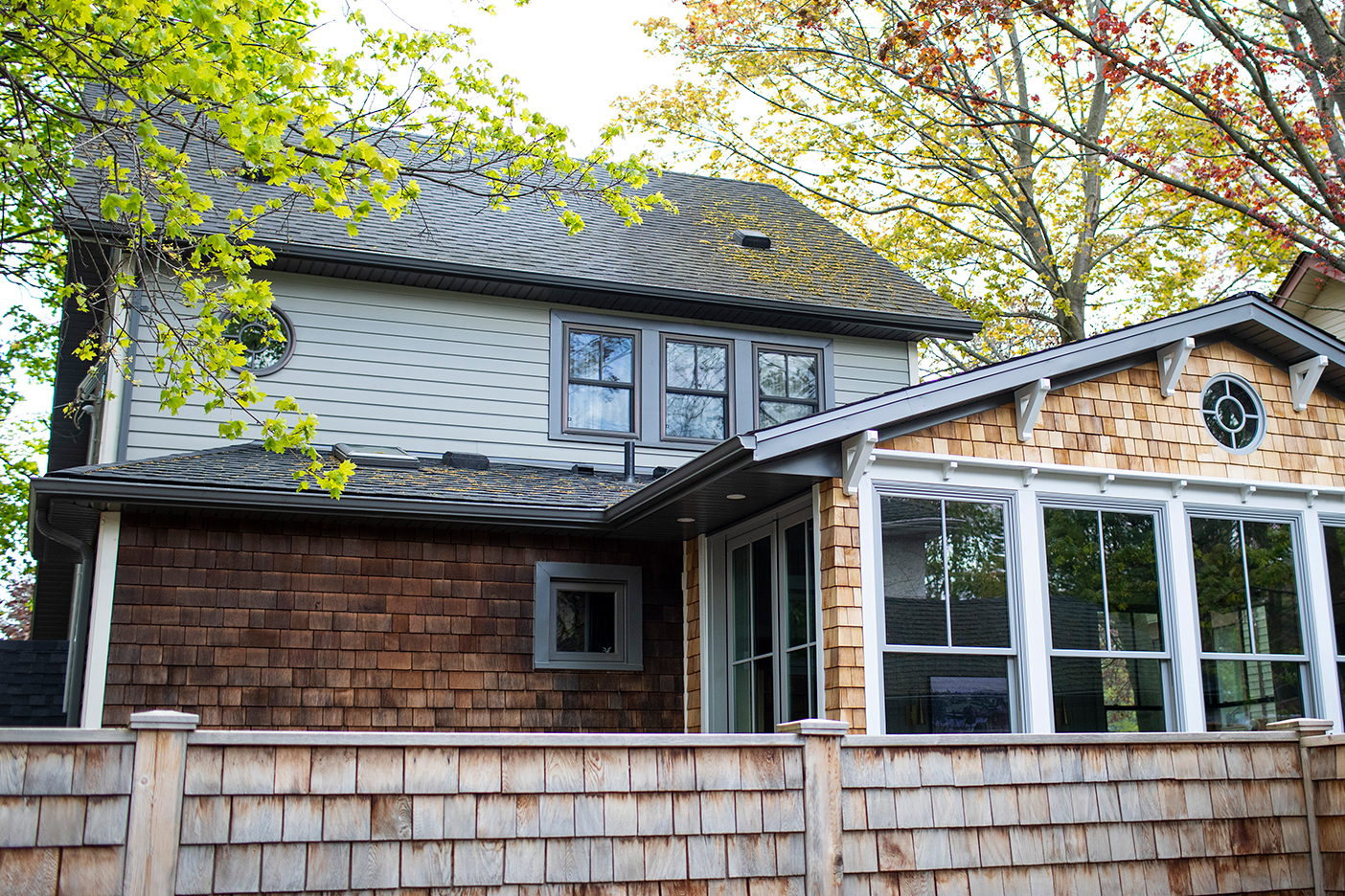 How One Couple Made Their Sunroom Addition Blend in with Their Craftsman