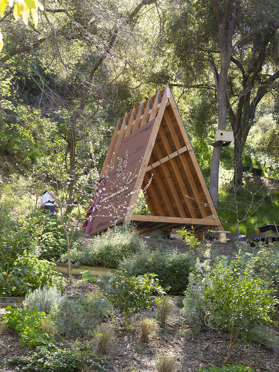 I Built My Serene Backyard Office from an A-Frame Kit I Bought Online