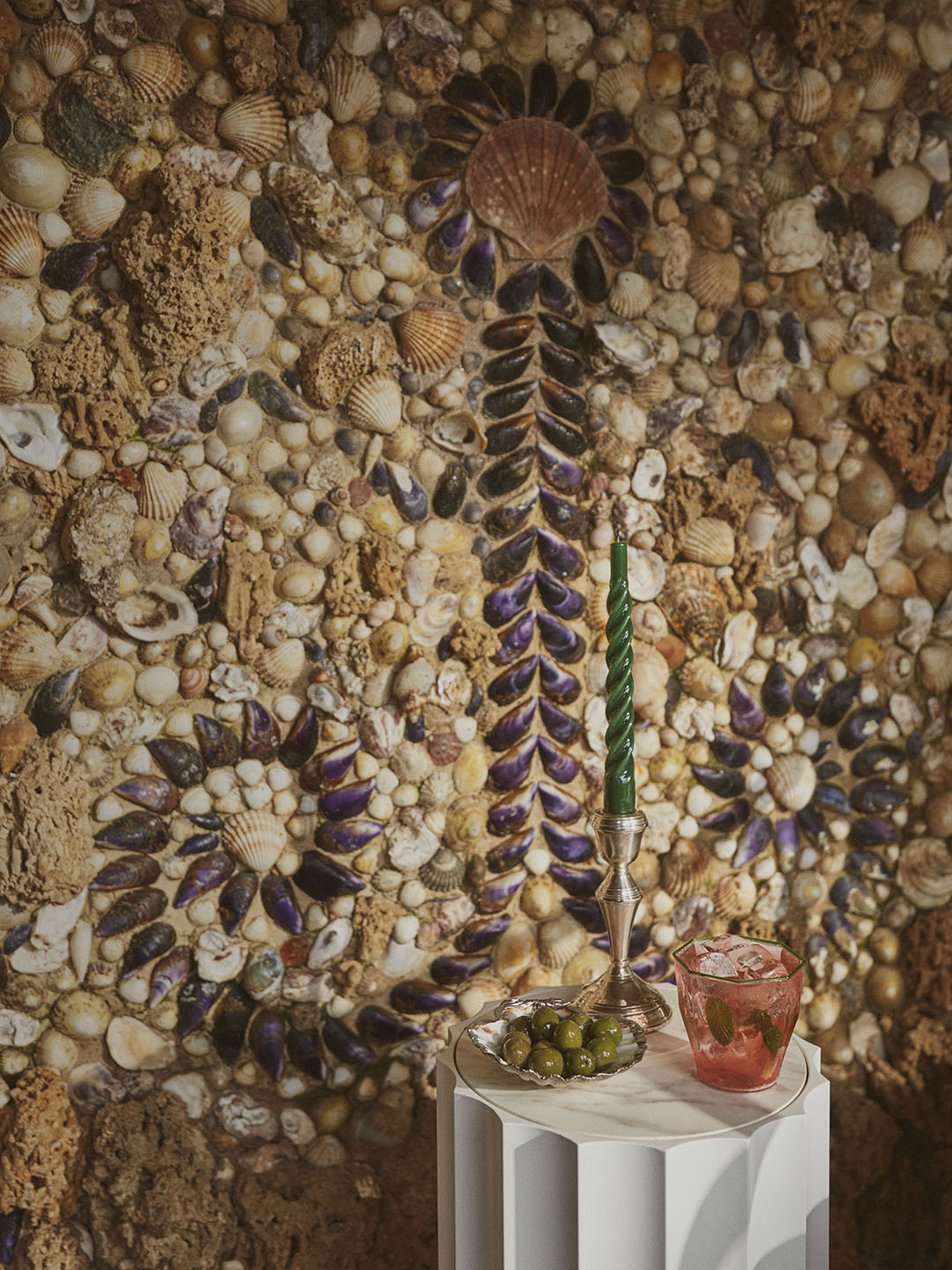 Centuries-Old Shellwork Walls Are Popping Up Again in English Gardens