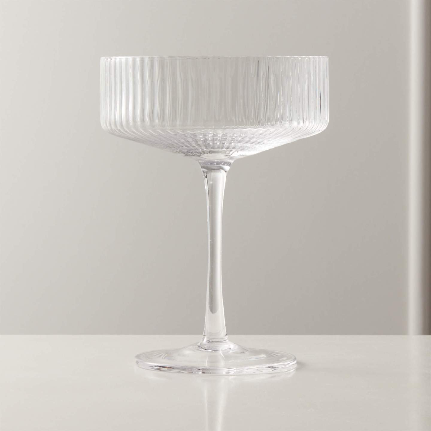 Two-Toned Coupes & More of The Best Champagne Glasses | domino