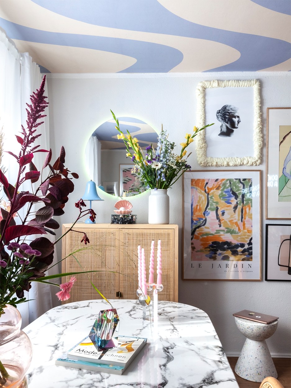 How to Paint a Ceiling, From Picking a Color to Actually Getting It Up ...