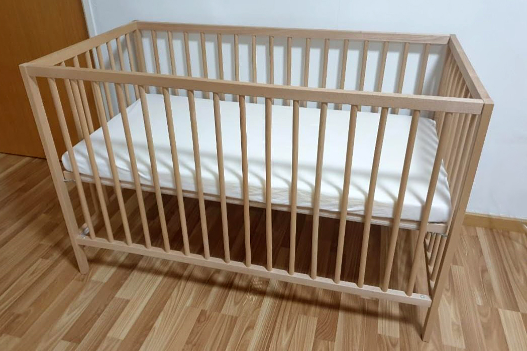This DIYer Mom Put Her Old IKEA Crib to Use in the Best Way
