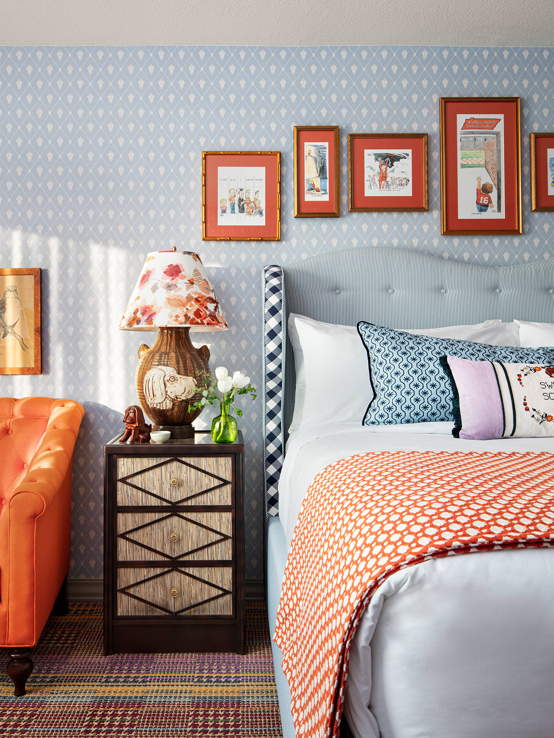 Tune Into This New Hotel Design Show for Headboard Ideas Galore | domino