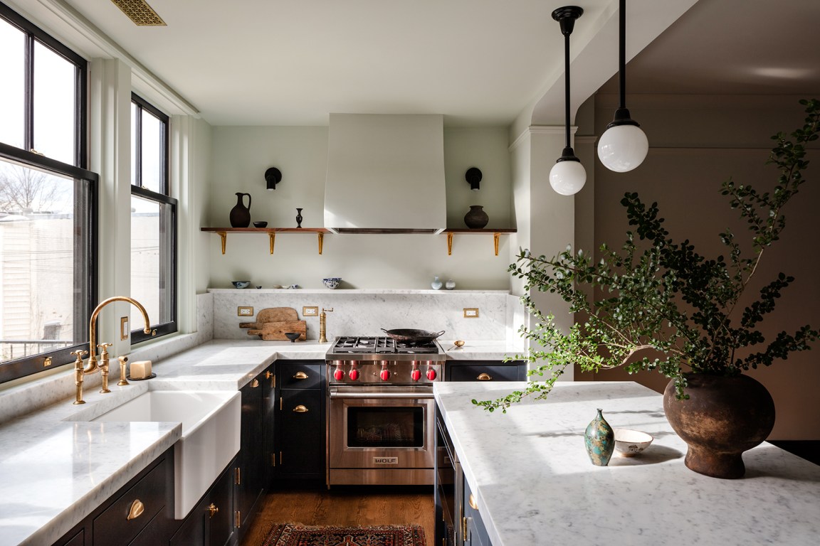 A Strategic Relocation Brought the 1920s Soul Back to This D.C. Kitchen