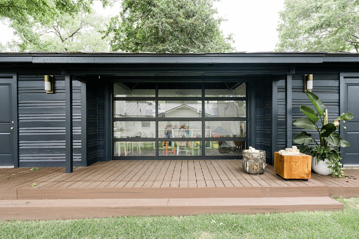 This Backyard Building Only Looks Like a Garage from the Outside