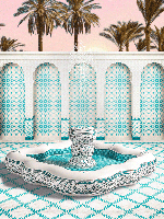 The Next Best Thing to a Pool Is This $55 Blow-Up Water Fountain