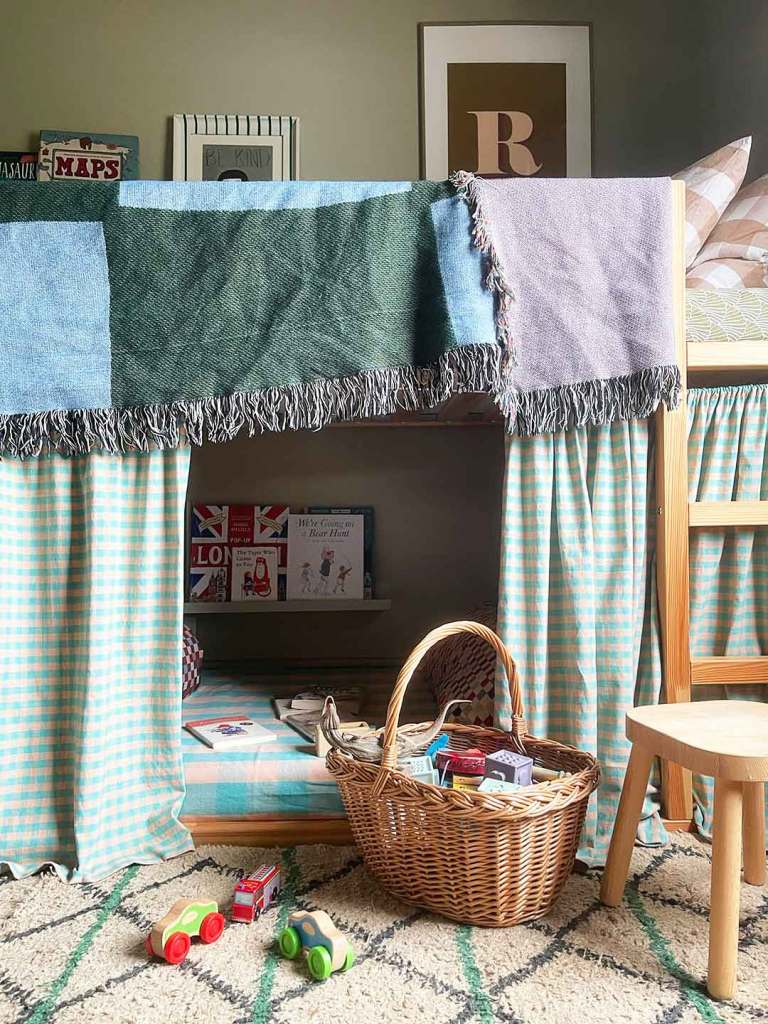 How Artist Laura Reeves Pulled Off a Superhero-Themed Bedroom Without a Cartoon in Sight