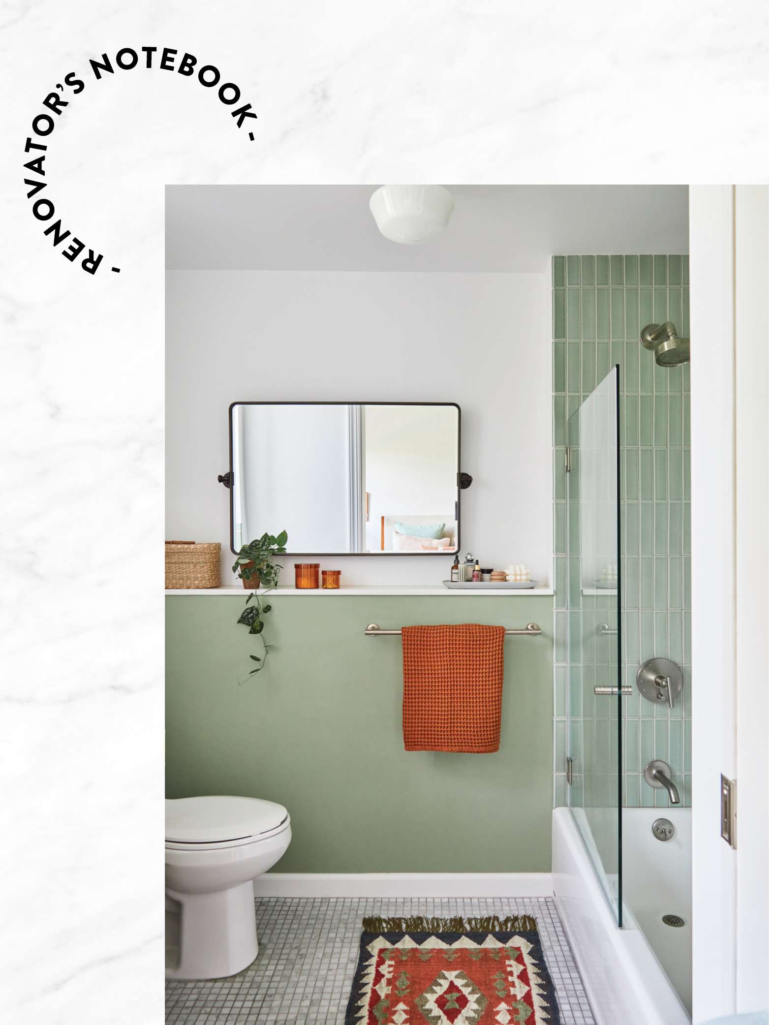 A $12,000 Brooklyn Bathroom Renovation That Didn't Ditch All the ...