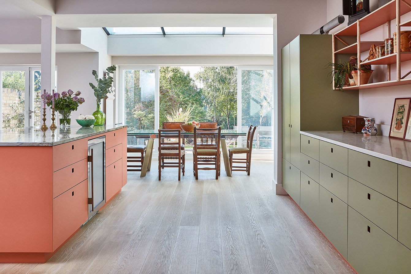 12 Pink Kitchen Cabinet Ideas