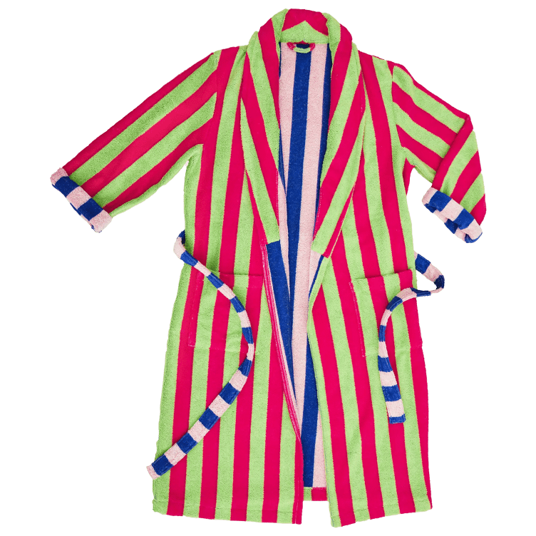 Where to Buy Harry Styles' Nearly Sold-Out Striped Robe | domino
