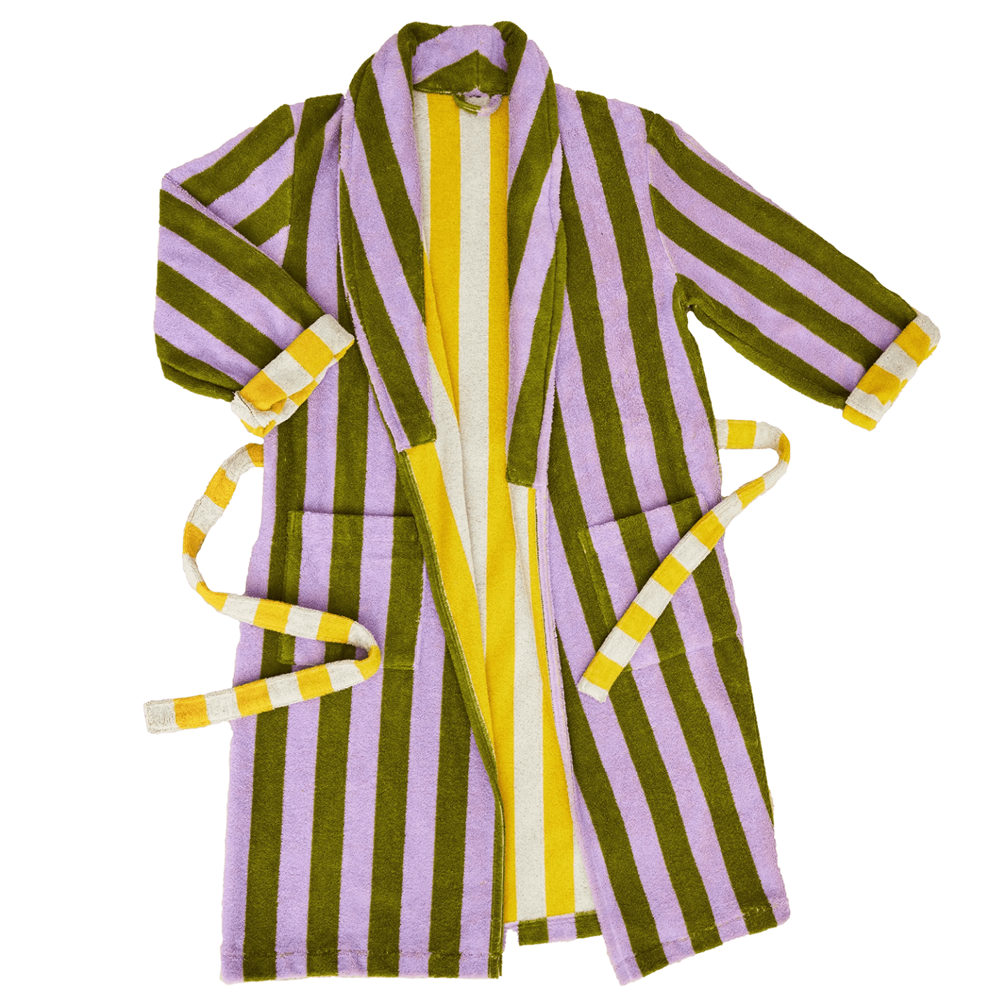 Where to Buy Harry Styles' Nearly Sold-Out Striped Robe | domino