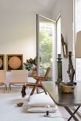 Inside Marco Bertolini's Treehouse-Like Milan Apartment